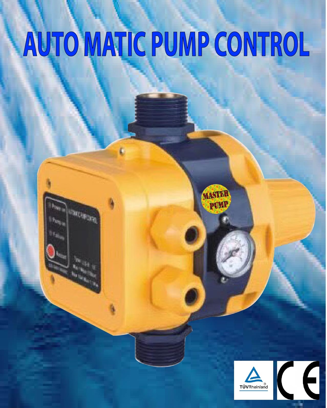 AUTOMATIC PUMP CONTROL สวิตซ์อัตโนมัติควบคุมปั๊มน้ำ ชนิด มีเช็ควาล์วใน ...