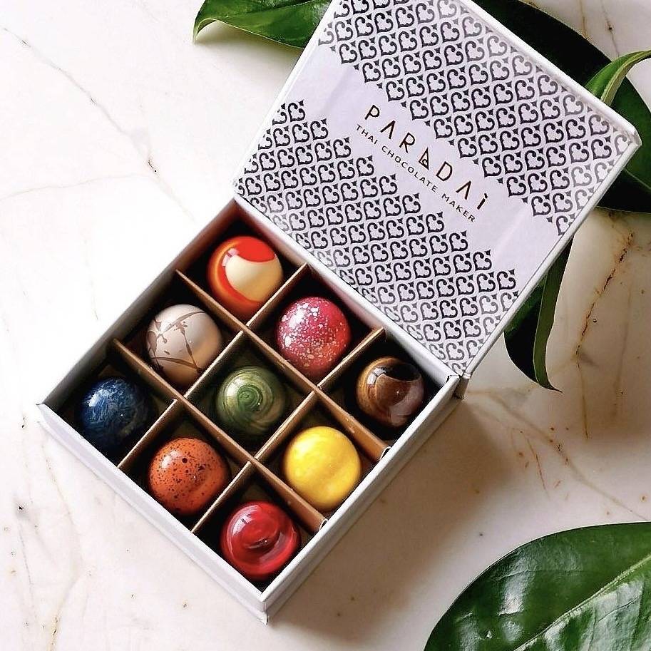 PARADAi - Chocolate Bonbon Small Boxset /ภราดัย ช็อคโกแลตสอดไส้ ganache ...