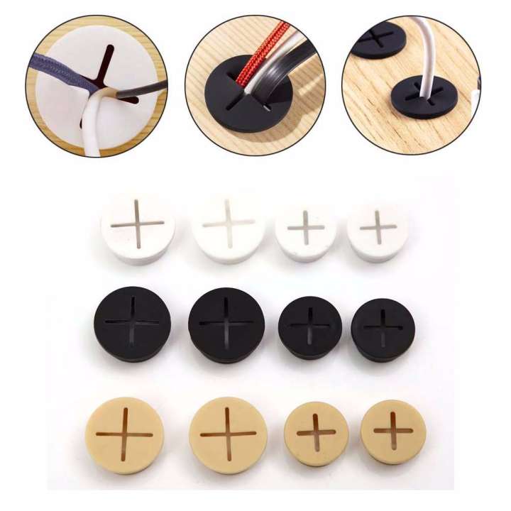 GUAIB Flexible Round For USB PC Computer Desk Table Port Desktop Desk ...