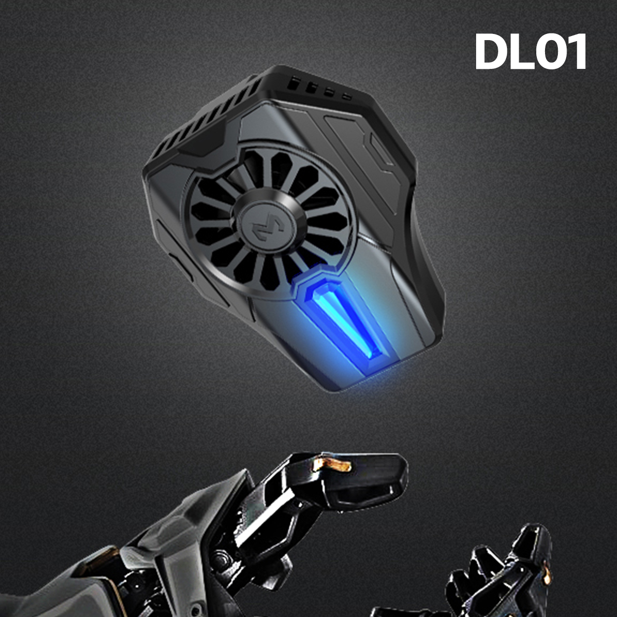 DL01 พัดลมมือถือ พัดลมระบายโทรศัพท์ มือถือ พัดลมระบายความร้อนมือถือ พัด ...