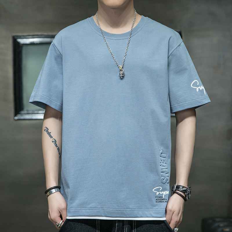 เสื้อยืดผู้ชายคอกลมแขนสั้น ผ้านิิ่มใส่สบาย รุ่นYF-990 | Lazada.co.th