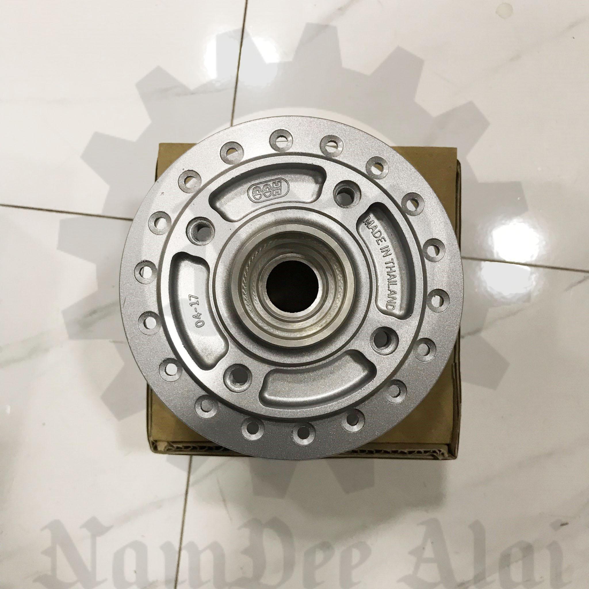 OOH ดุมหน้า WAVE125 ดิสเบรก ดิจิตอล สีบรอนช์ (เวฟ125) FRONT HUB ...