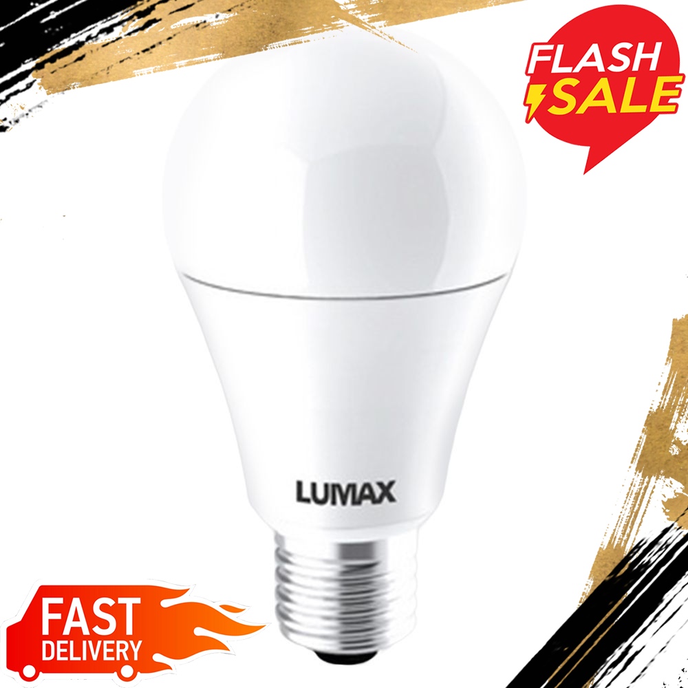 LUMAX หลอดไฟ LED BLUB 9.5W 6500K E27 แสงเดย์ไลท์ Dimmable - JE Electrical - ThaiPick