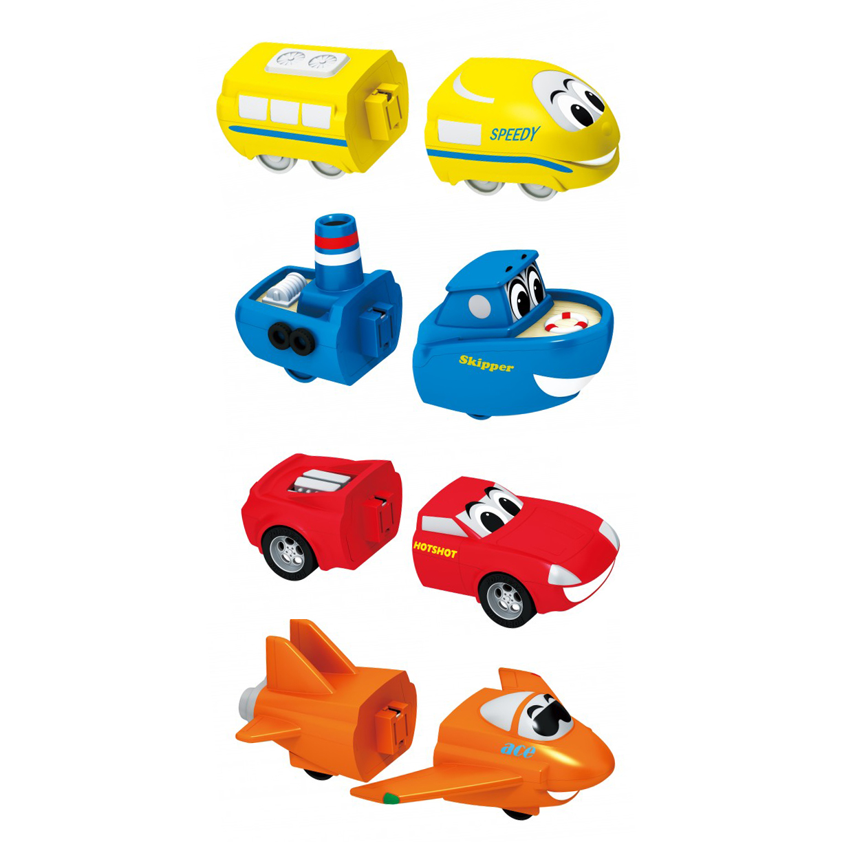 Totty Books (1 - 6 ขวบ) รถเด็กเล่น แม่เหล็กต่อสลับได้ ของแท้จากอเมริกา ...