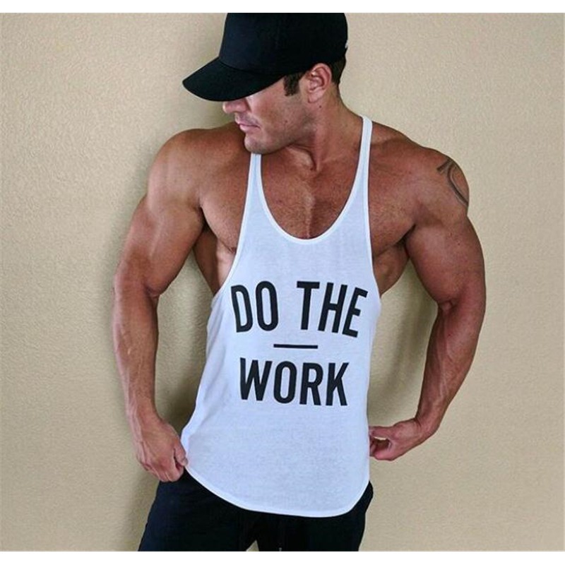 【ready stock】Bodybuilding Sando Golds Gym Singlets Cotton Tank Tops ...