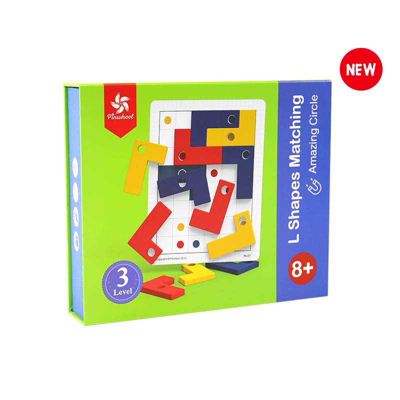 Pinwheel - เกมโลจิคในรูปแบบพัซเซิล เสริมพัฒนาการเด็ก L Shape Match ...
