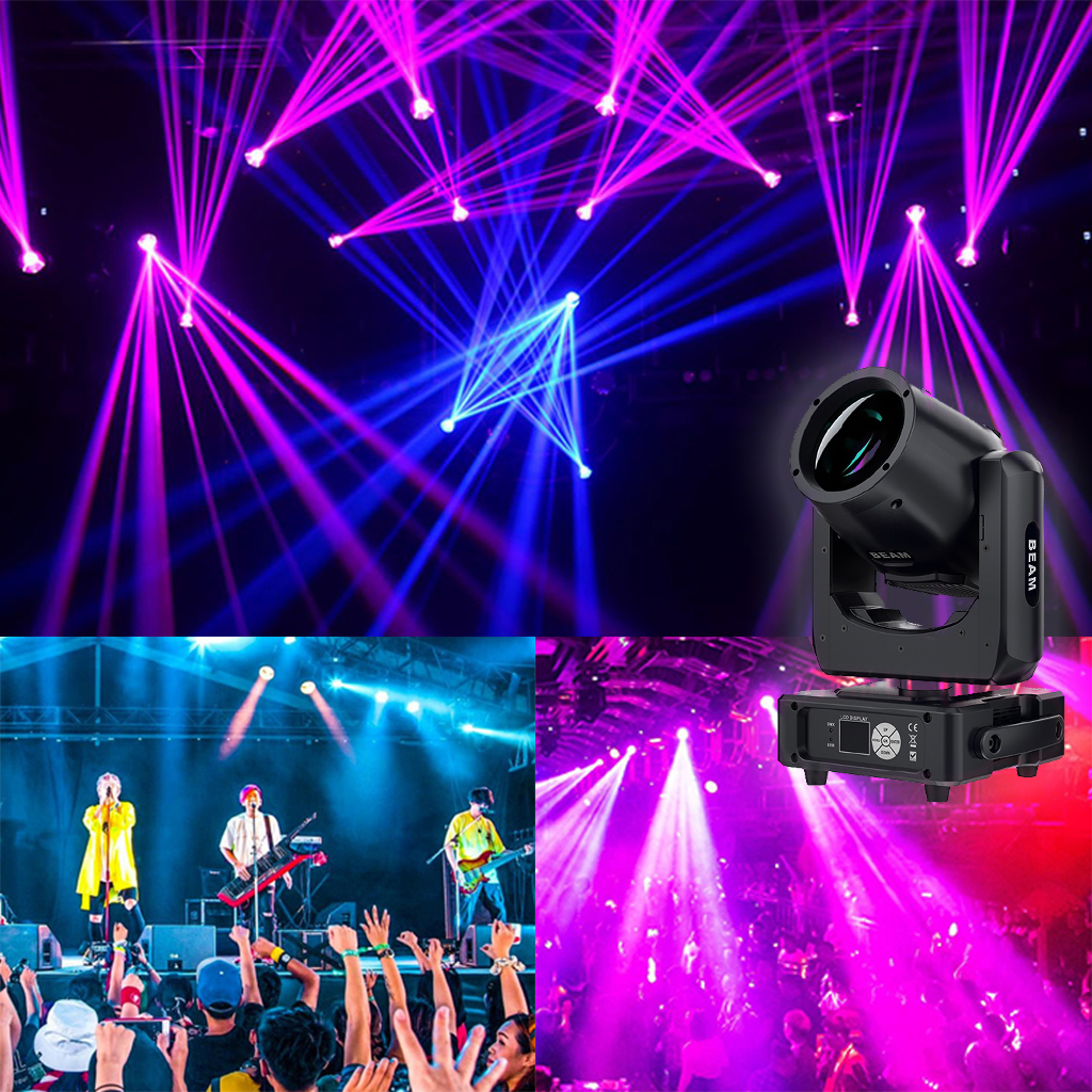 260W 7R LED Beam Light Head พร้อม 81624 Prism Gobos เหมาะสำหรับงาน ...