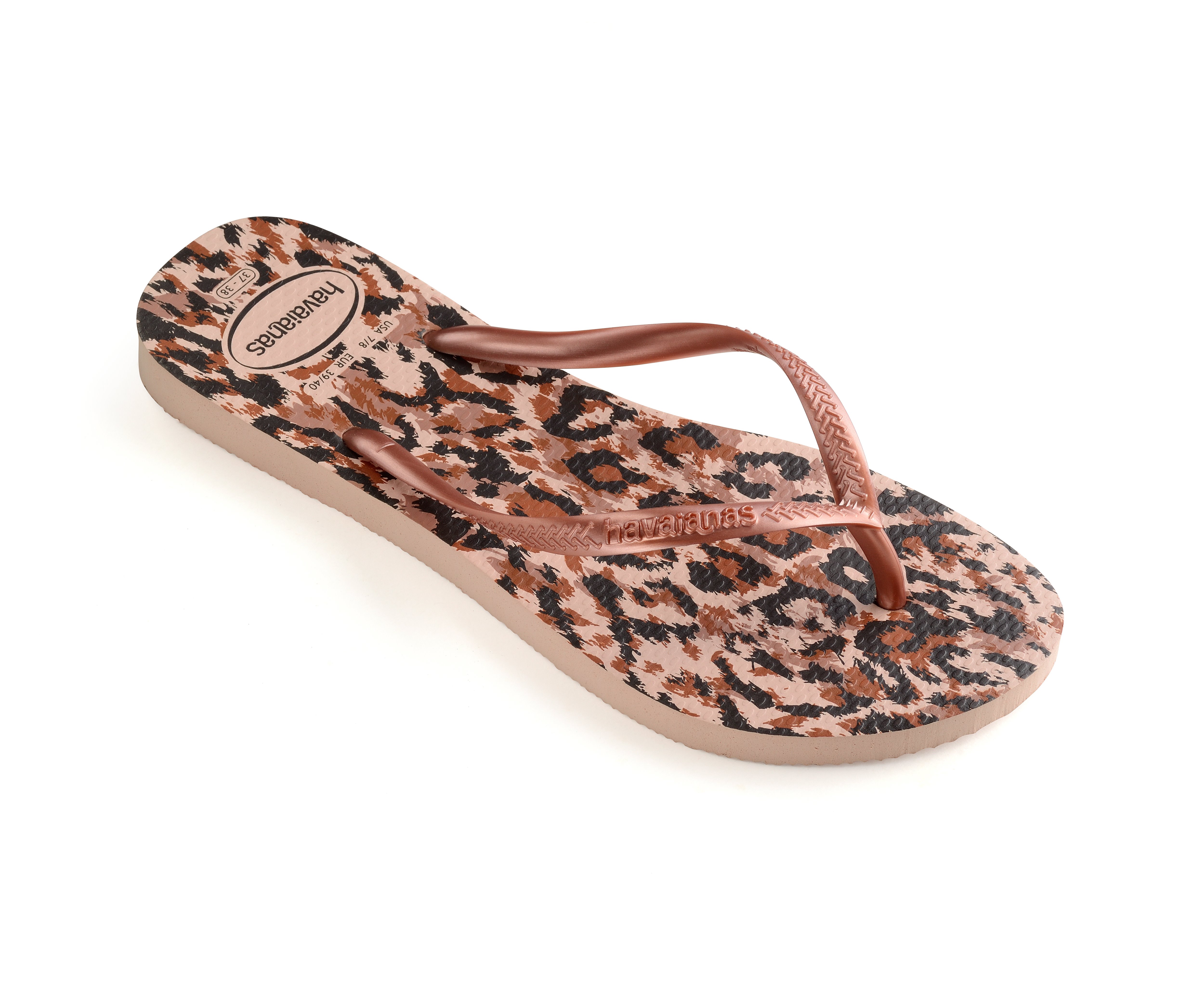 รองเท้าแตะ HAVAIANAS SLIM ANIMALS FC PR BALLET ROSE สีชมพู - Havaianas ...