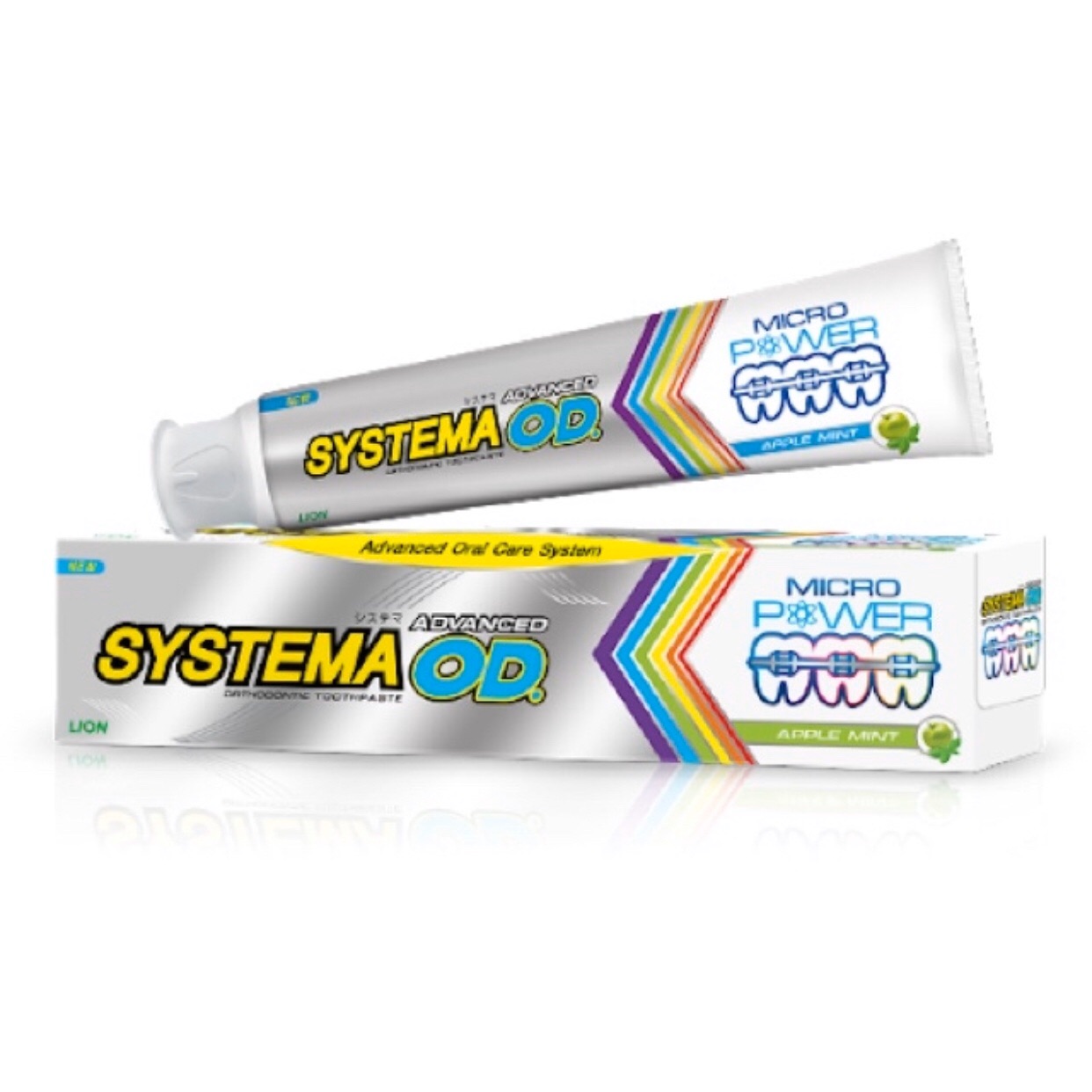 ยาสีฟันสำหรับคนจัดฟัน SYSTEMA ADVANCED OD. ORTHODONTIC TOOTHPASTE MICRO ...