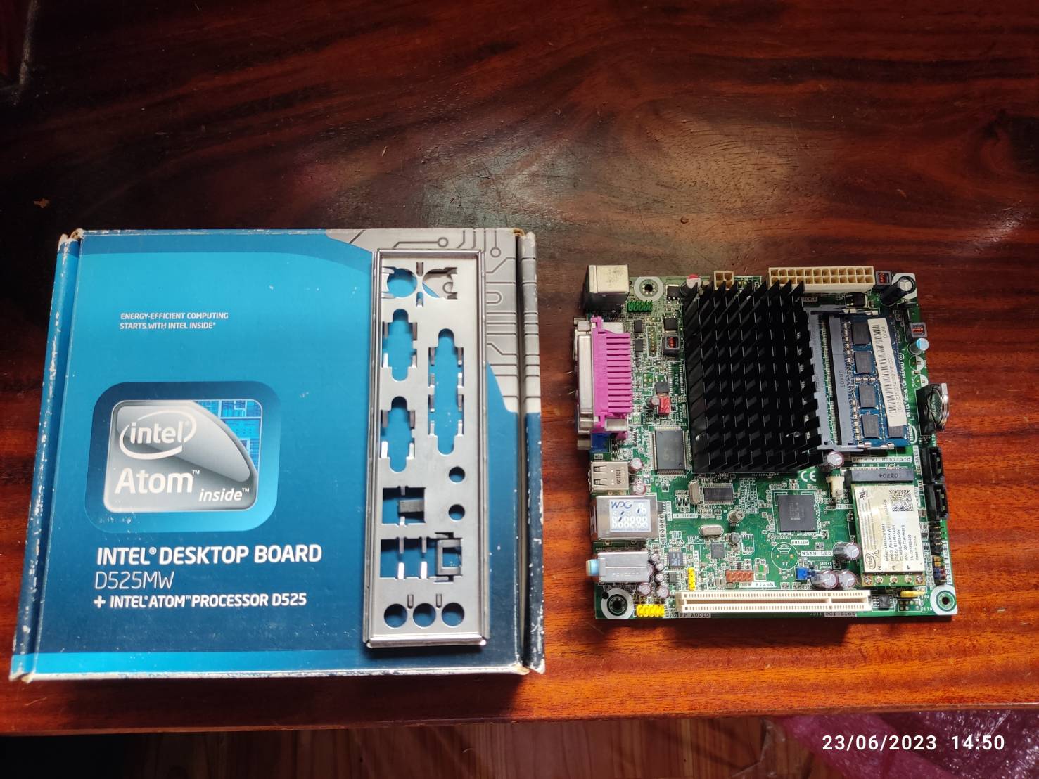 Intel Desktop Board ATOM D525MW 2C4T DDR3 2G มีการ์ดไวไฟ - DOCNUU ...
