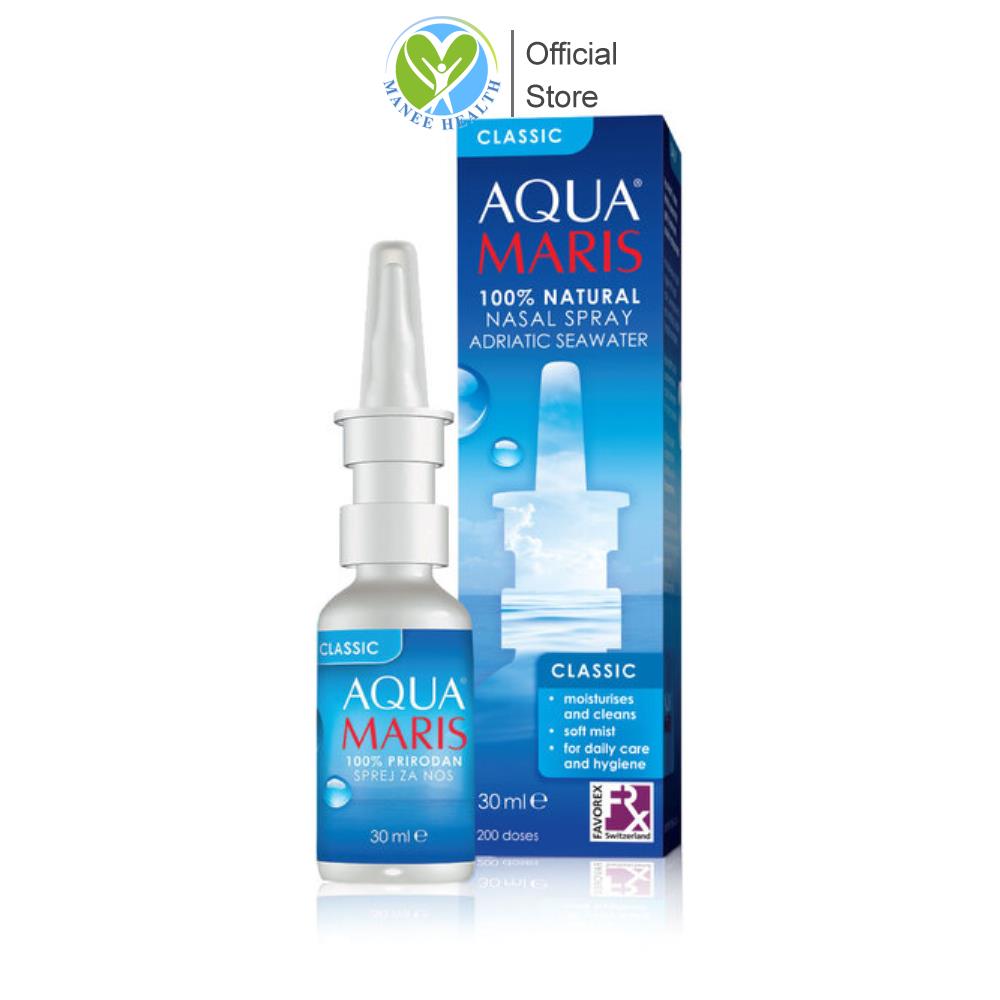 Aqua Maris Classic 30ml อควา มาริส คลาสสิก สเปรย์สำหรับพ่นจมูก สำหรับ ...