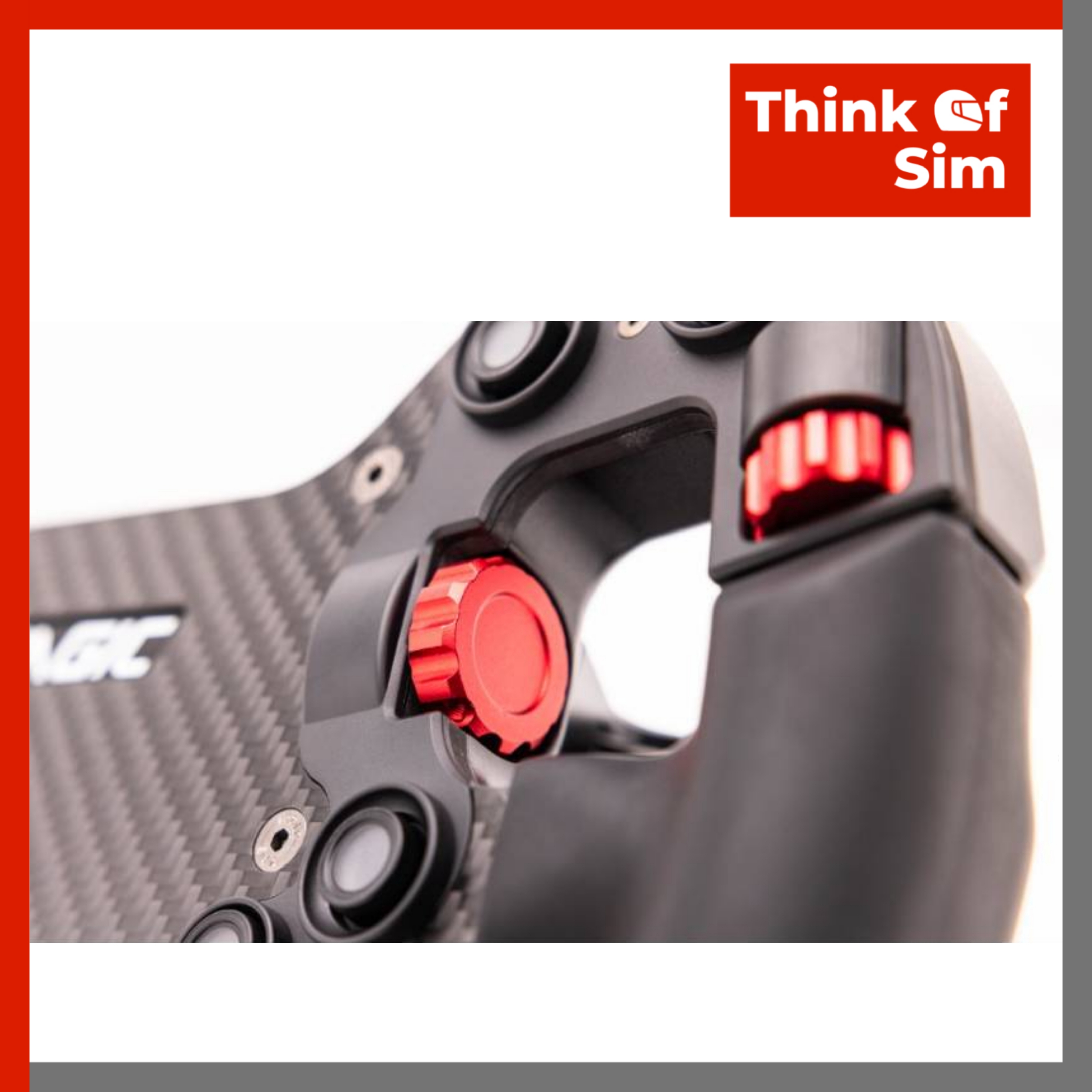 Simagic FX Formula Racing Wheel with Dual Clutch - Think Of Sim - ThaiPick