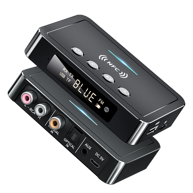 ใช้ต่อเนื่องได้2ชม. BOXIYA อุปกรณ์รับสัญญาณบลูทูธ Bluetooth Adapter แค่ ...
