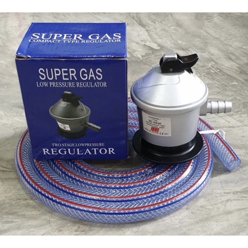 หัวปรับแรงดันต่ำ ยี่ห้อ SCG Super Gas สำหรับถังแก๊สแบบหัวกด ยูนิค ปตท. ...