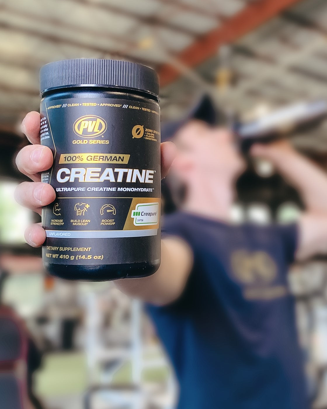PVL Creapure Creatine Unflavoured 240 g.- 410 g - Bodyfit Nutrition ...