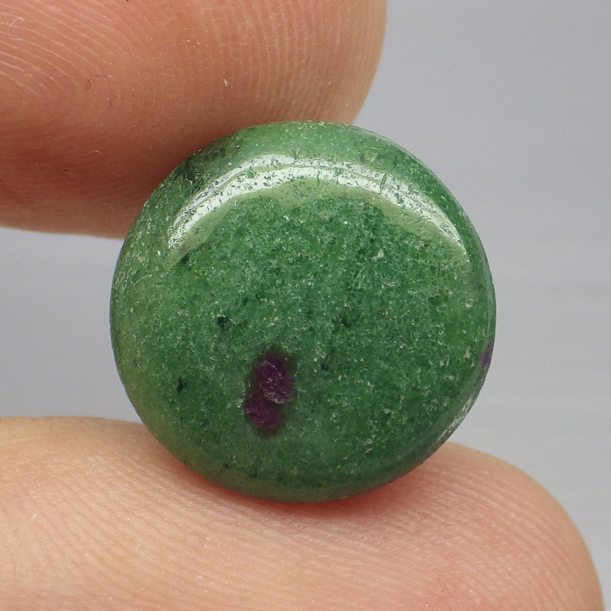 พลอย ซอยไซต์ ธรรมชาติ ดิบ แท้ ( Unheated Natural Ruby Zoisite ) น้ำหนัก 12.06 กะรัต - Metee G ...