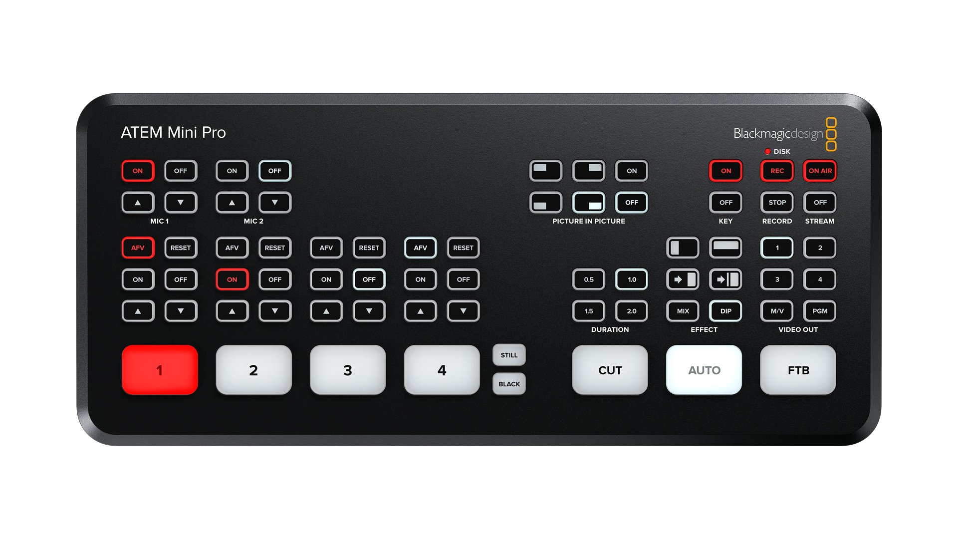 Black Magic ATEM Mini Pro Switcher พร้อม Multiview ในตัว ประกันศูนย์ไทย ...