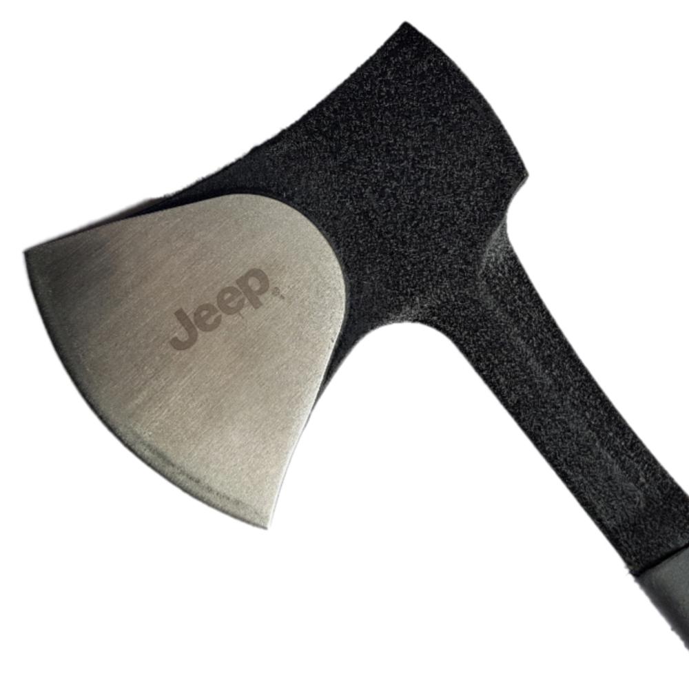 ขวานเดินป่า JEEP AXE ขนาด 11 นิ้ว (28 ซม.) พร้อมซองไนล่อนปลอกพลาสติก ABS สำหรับเก็บขวาน - Knife ...