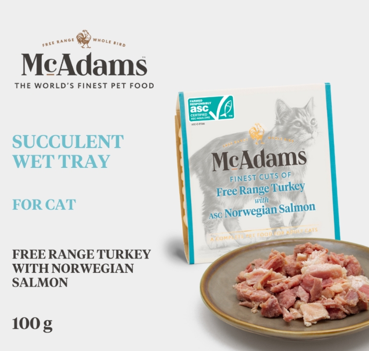 McAdams Cat อาหารเปียกสำหรับแมว แบบถาด ขนาด 100g | Lazada.co.th