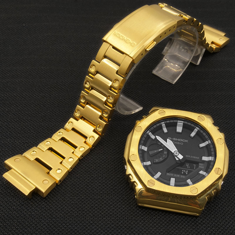 นาฬิกา Casio G-SHOCK - GA2100 AP - 4A นาฬิกาผู้ชาย นาฬิกาทางการ สาย ...