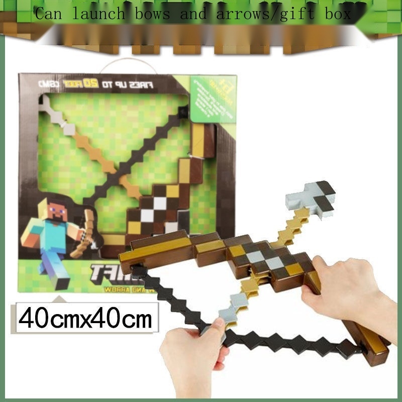 Minecraft Peripheral Diamond Sword Weapon Pickaxe Shield Bow And Arrow ...