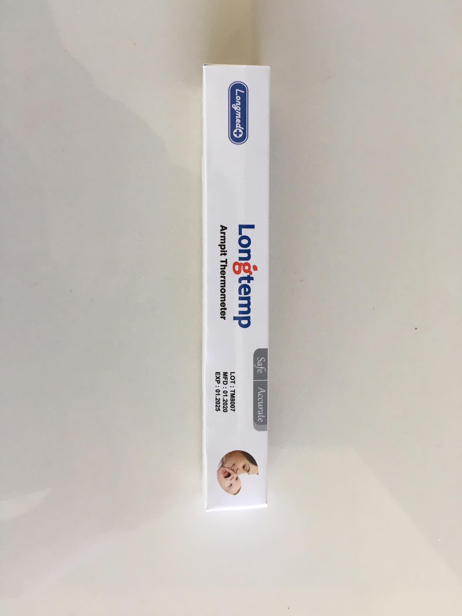 ปรอทวัดอุณหภูมิ Longtemp 1 ชิ้น - THE SUN 7824 - ThaiPick