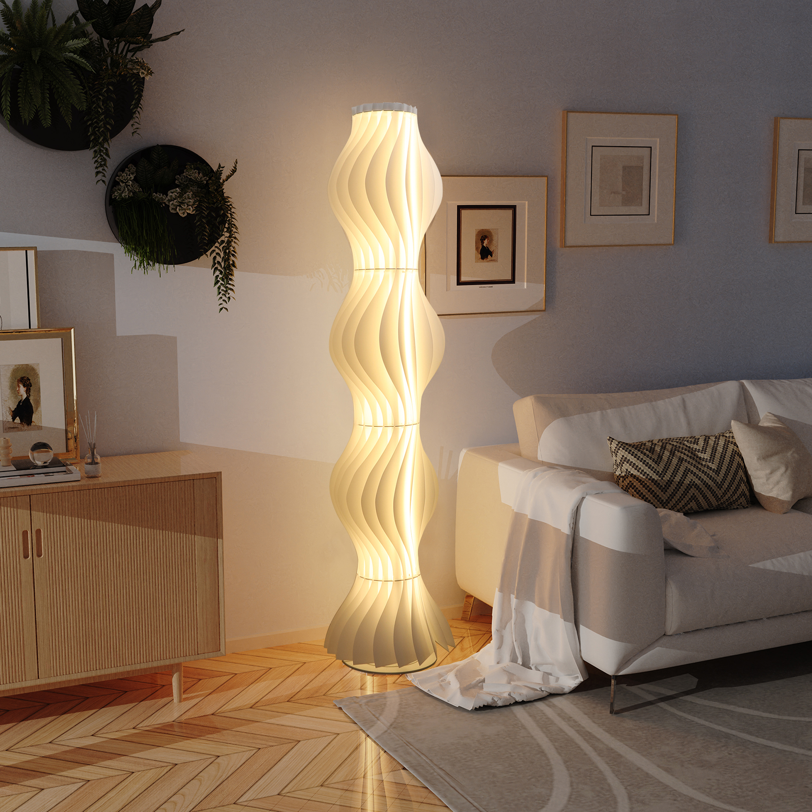 LUVODI โคมไฟตั้งพื้น สวยดูดี หรู LED โคมไฟตั้งพื้นสวยๆ Floor Lamp ...