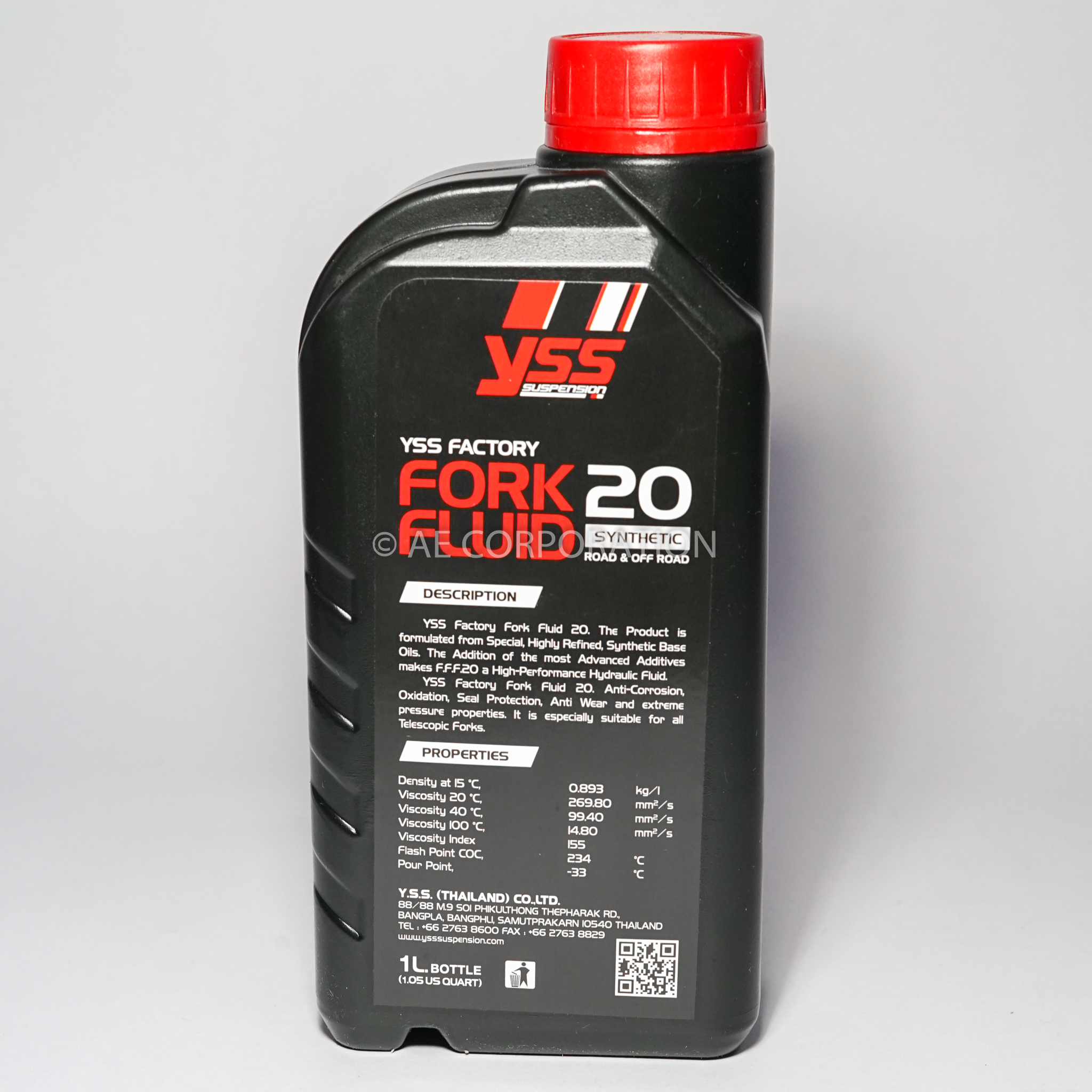 น้ำมันโช๊ค YSS เบอร์ 20 1 ลิตร Fork Oil No.20 1 L 300 IQ Racing - 300IQ ...