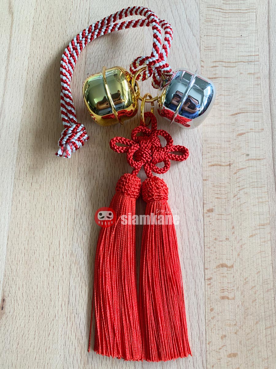 กระพรวนญี่ปุ่น พู่ดอกไม้ Fusa Flower Tassel ห้อยหน้ารถ แขวนประตู ...