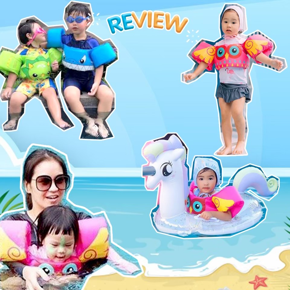 ปลอกแขนว่ายน้ำ ชูชีพว่ายน้ำสำหรับเด็ก Puddle jumper เหมาะสำหรับเด็ก ...