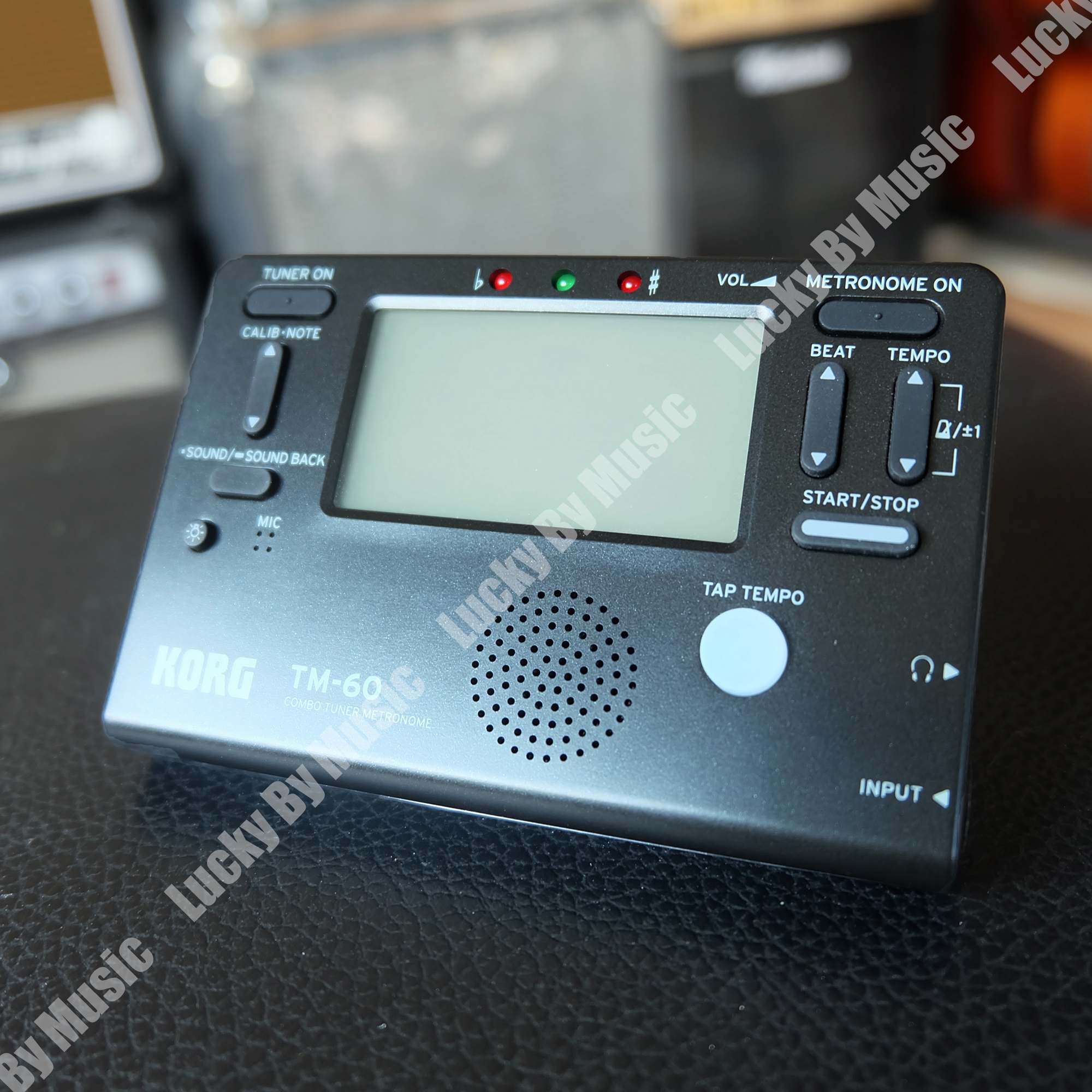 Korg TM60 Metronome จูนเนอร์คลิป เครื่องตั้งสาย เมโทรนอม Mic สามารถใช้ลม,กีตาร์,Ukulele, และ ...