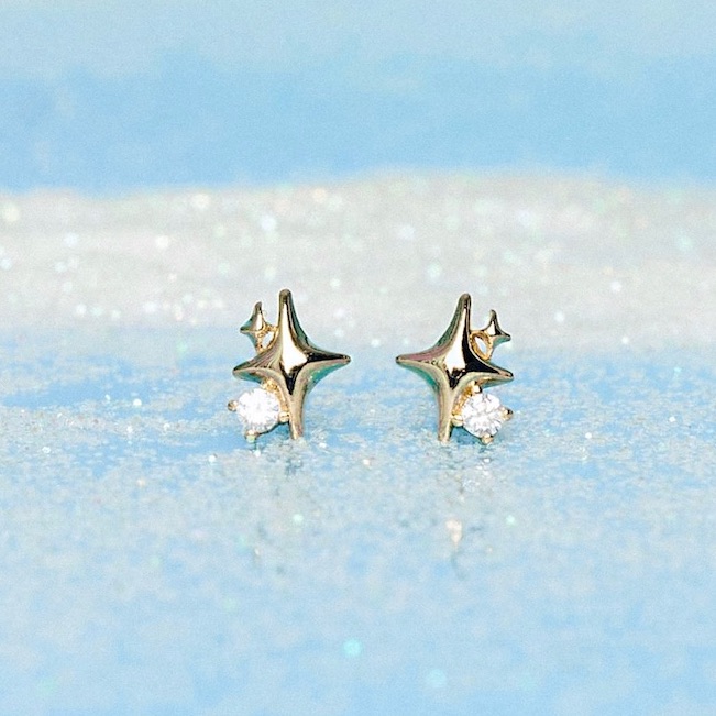 YVIS Night Sky Stud Earring | Lazada.co.th