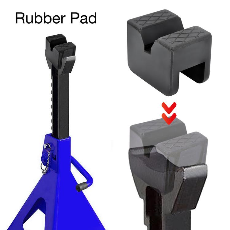 Car Jack Pad Black Rubber Lift Jack Stand Car Slotted Floor Jack ...