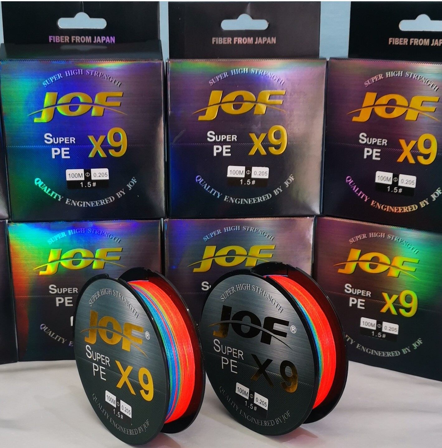 1-2 วัน (ส่งไว ราคาส่ง) สาย PE ถัก9 100ม - ตกปลา - JOF X9 Fishing line ...