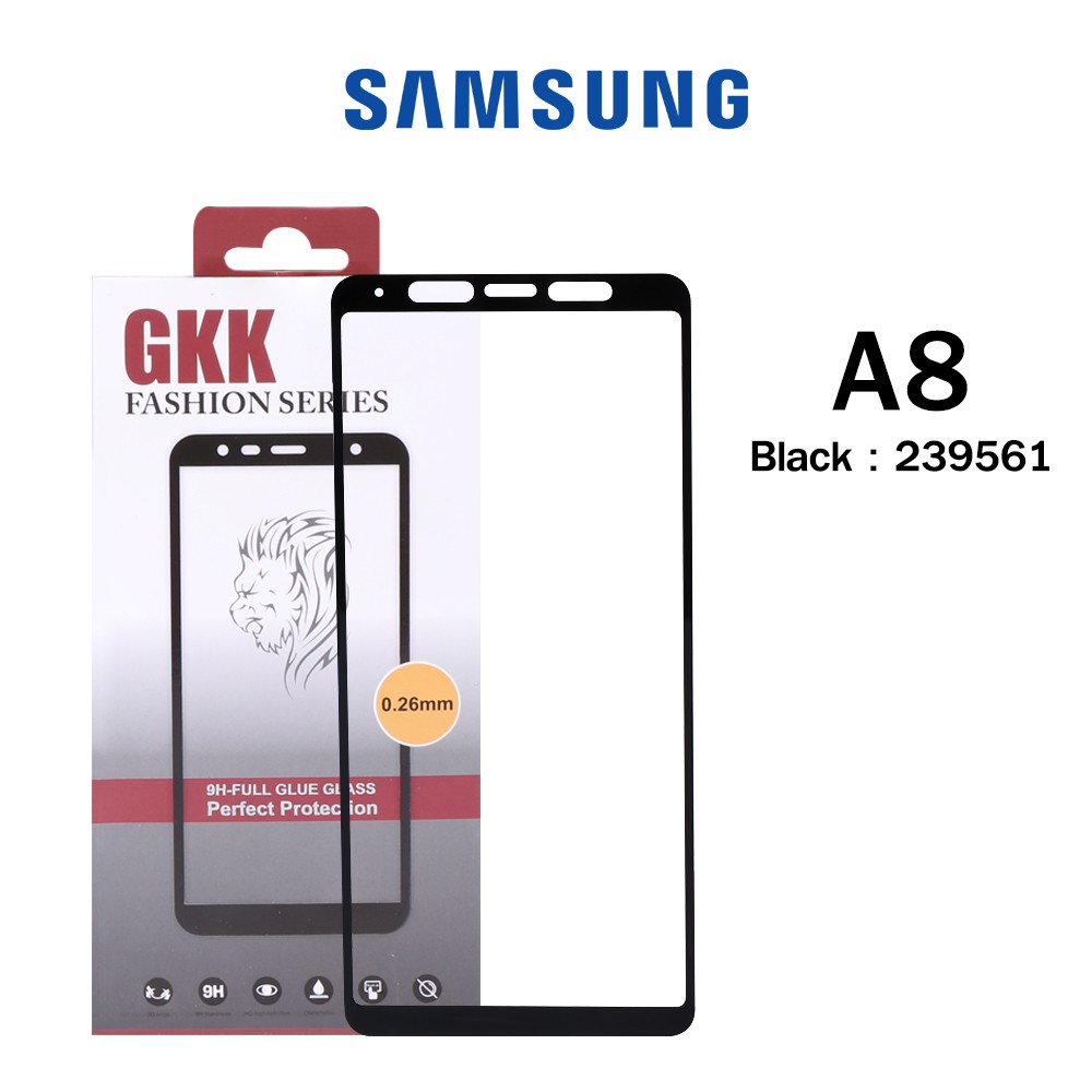 ลดราคาสุดๆ GKK ฟิล์มกระจก 5D เต็มจอ สำหรับ Sumsung A8 plus A8 A6 A750 ...