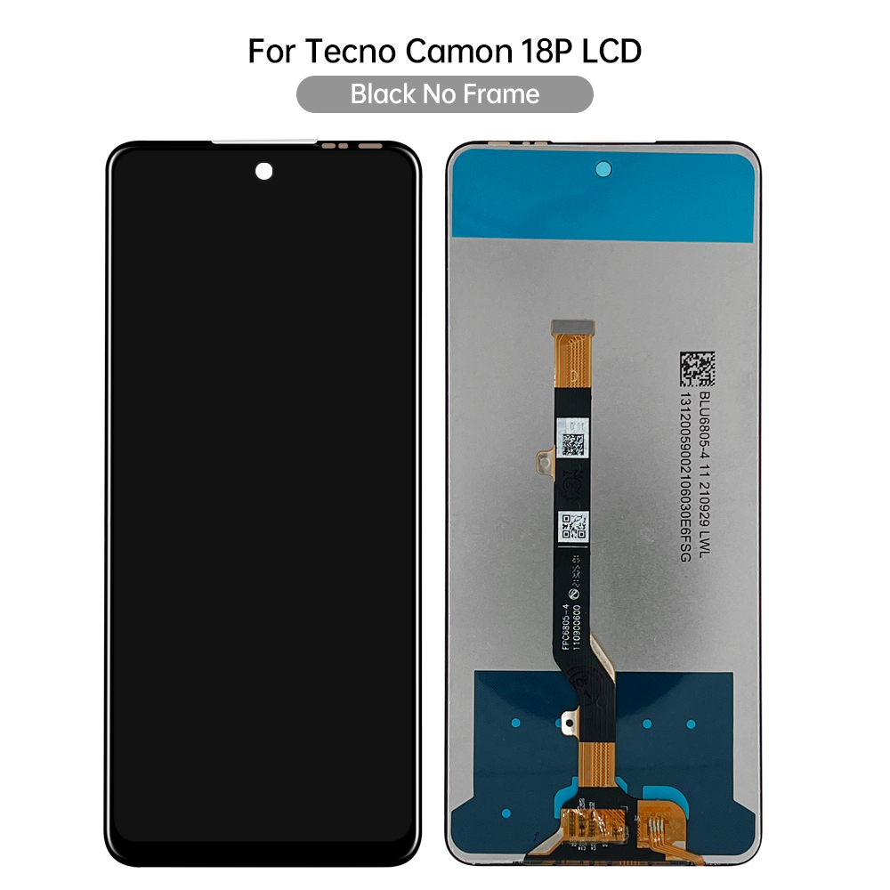6.8 "ต้นฉบับสำหรับ Tecno Camon 18จุด CH7จอแสดงผล LCD Touch Screen ...