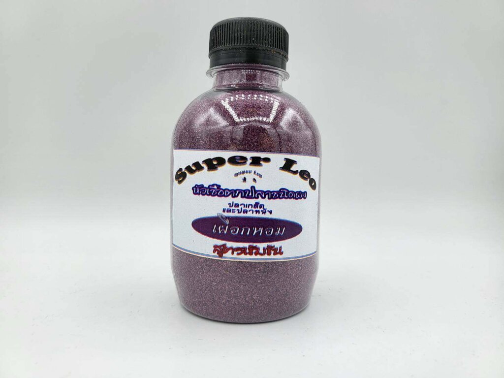 หัวเชื้อตกปลา สูตรผง SUPER LEO เกรด A ปลาเกล็ดและปลาหนัง สูตรเข้มข้น มี ...