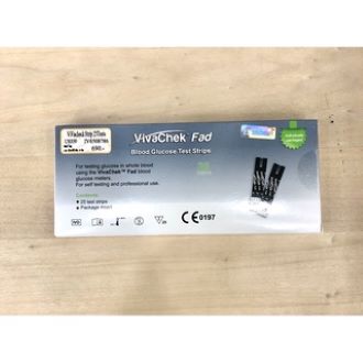 แผ่นวัดน้ำตาล VivaChek Fad 25 ชิ้น | Lazada.co.th