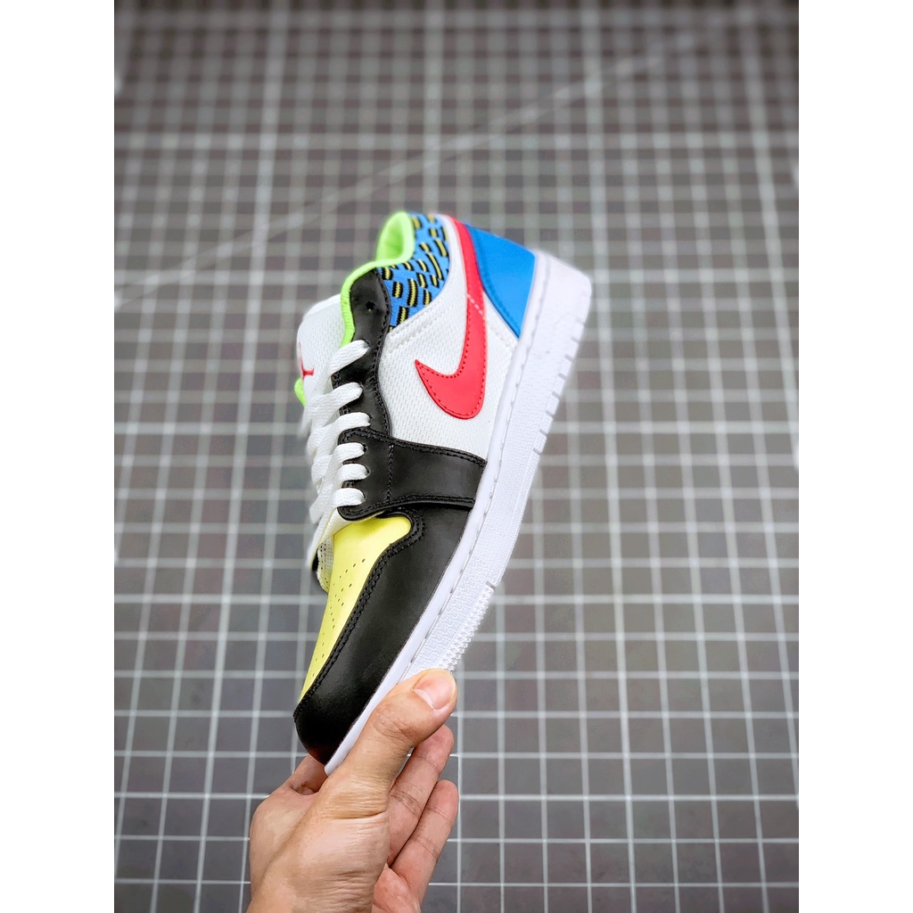 ลดกระหน่ำของแท้รองเท้าบาสเก็ตบอล J 1 Low Women S Trend Panel Breathable ...