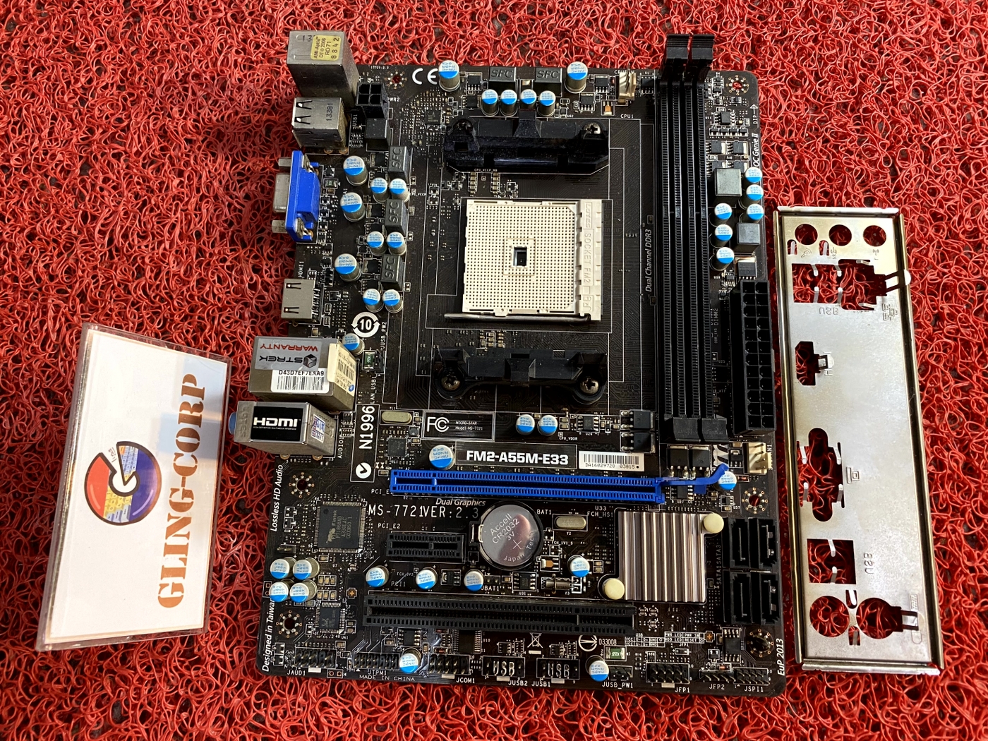 FM2 MB MSI RAM 2 SLOT mATX - หลายรุ่น A55M-E33 - Gling-Corporation ...