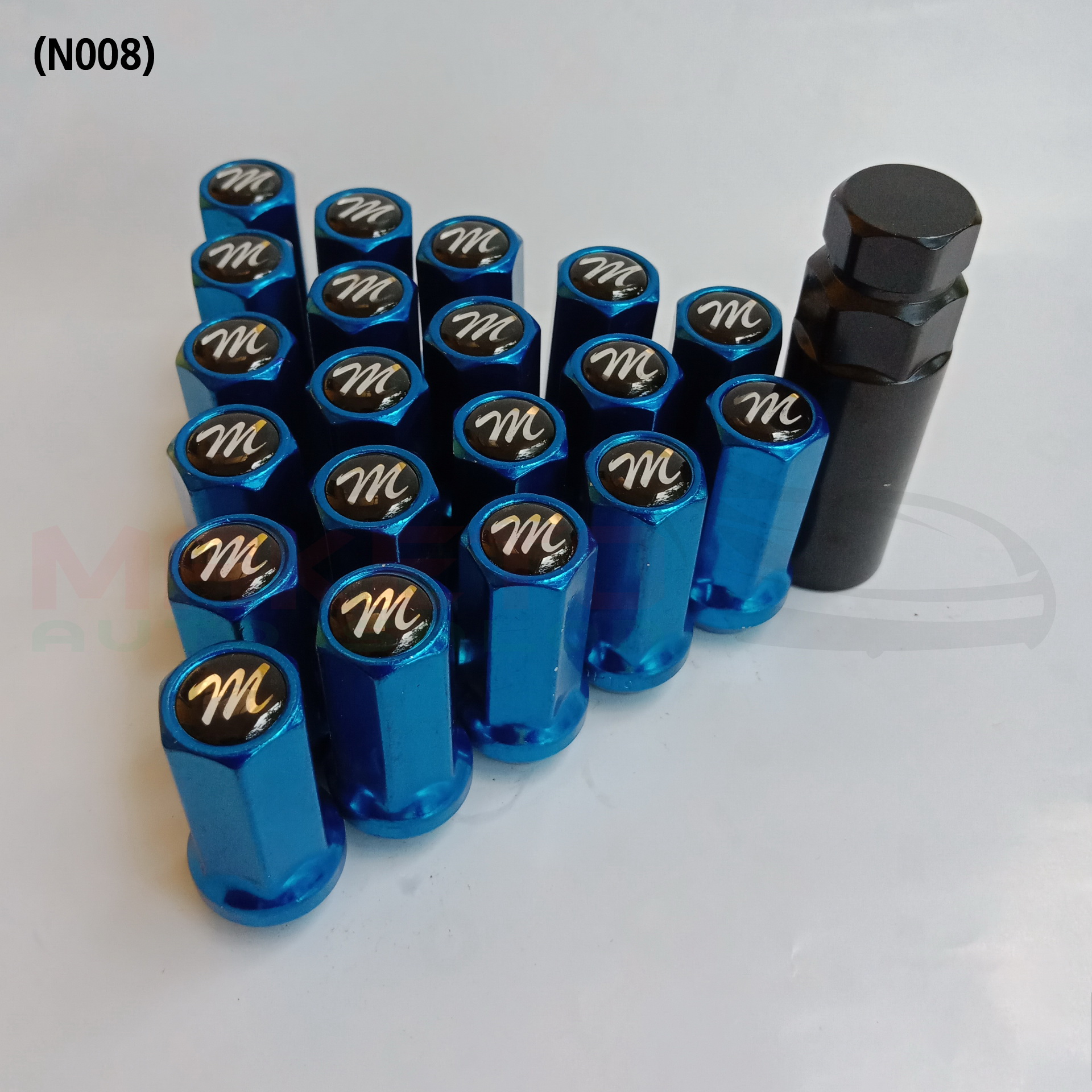 (N008) น๊อตล้อ M Racing ดุดันทนถึก จัดชุด16 ตัว เกลียว1.25 - MAKETO AUTO SALON - ThaiPick