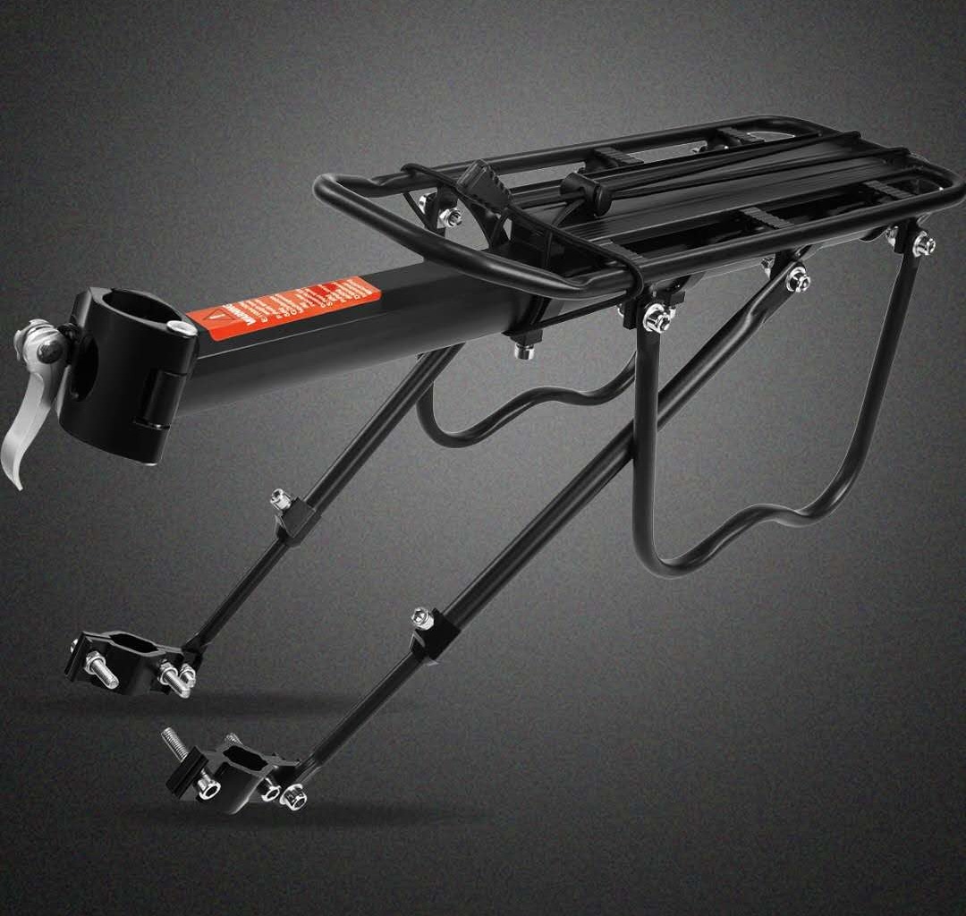 MtbBicycle Rear Luggage Cargo Carrier Quick Release With Reflector ...