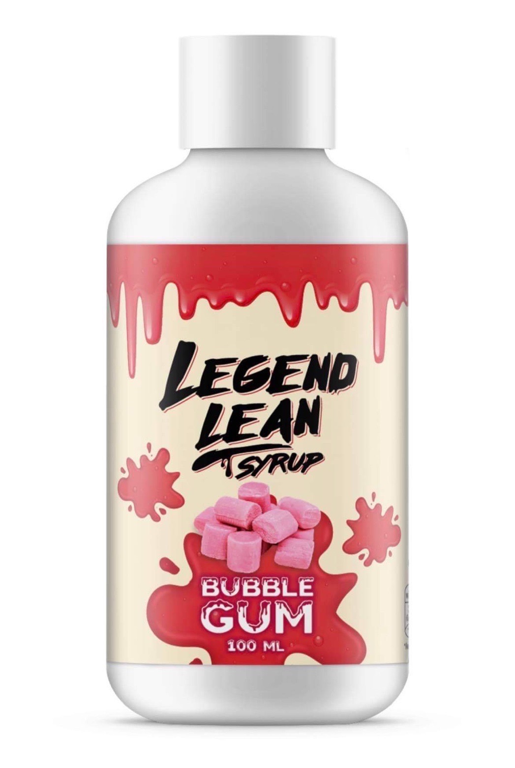 legend-lean รีเจ้นลีน นํ้าหวานผลไม้-กลิ่นองุ่น/บับเบิลกัมมี้ 100ml ...