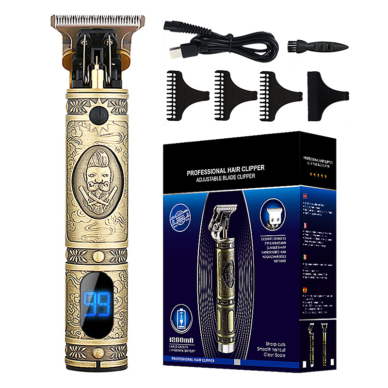 Electric Hair Clipper Rechargeable Shaver Beard trimmer Professional ...