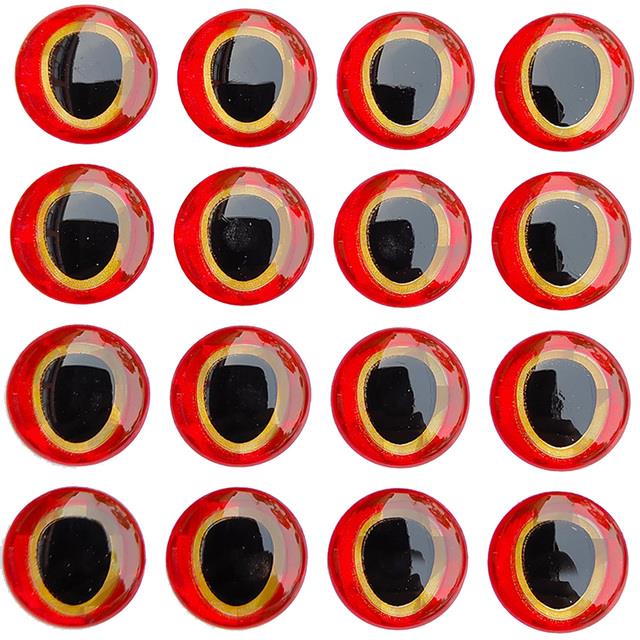 100pcs 3D Holographic Fishing Lure Eyes Stickers Baits DIY Fish Eye ...