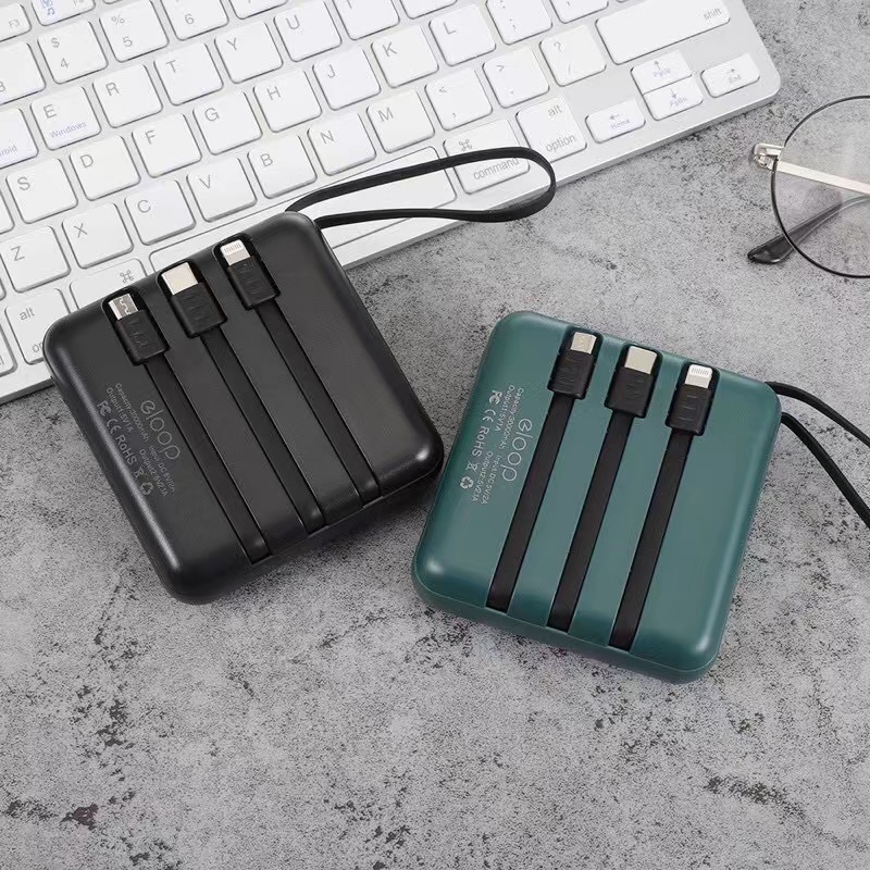 Eloop Power bank e31 20000mAh พร้อมส่ง มาพร้อมสายชาร์จ3สาย แบบใหม่สุด - Mory shop - ThaiPick