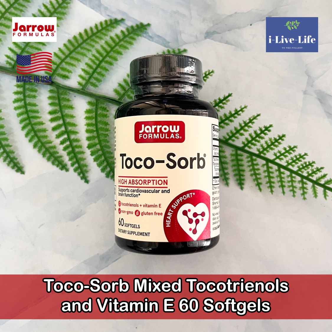วิตามินอี จากน้ำมันปาล์มแดง Toco-Sorb Mixed Tocotrienols and Vitamin E ...