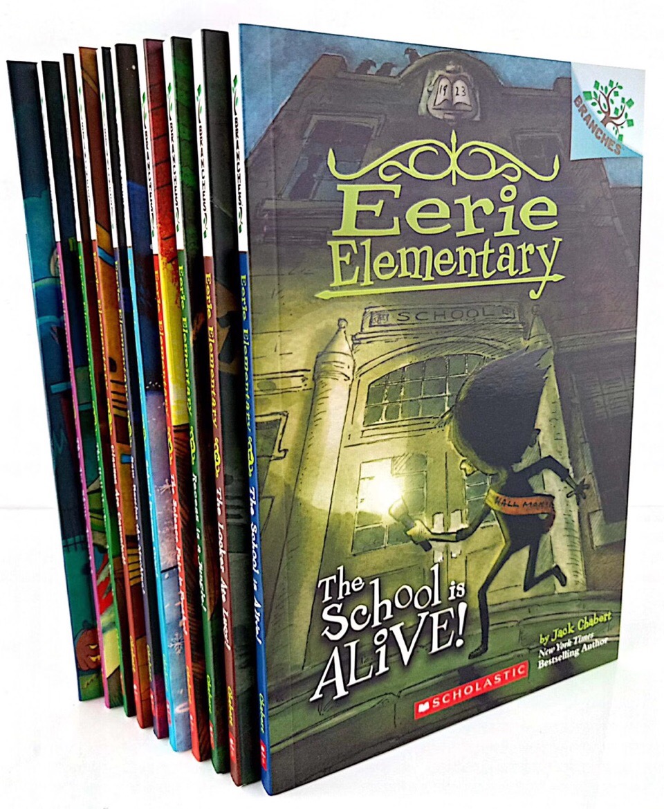 Eerie Elementary 10 books set,English book for children | Lazada.co.th