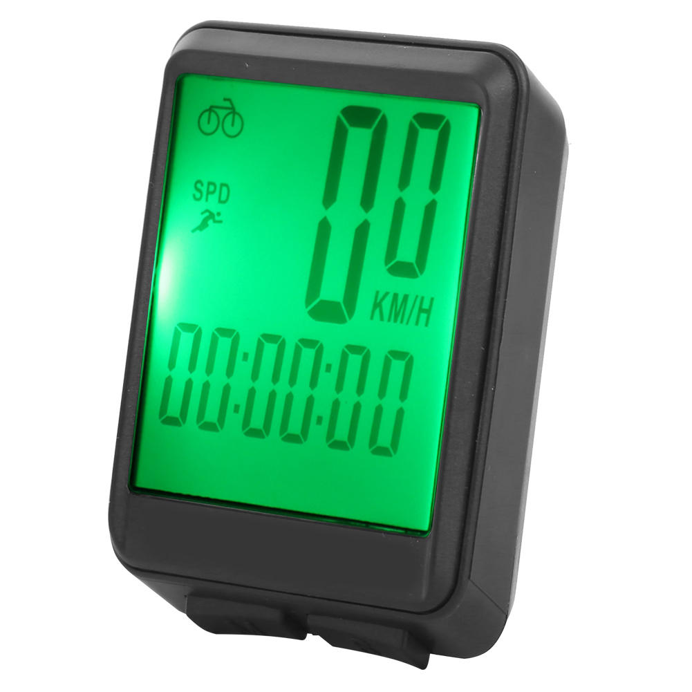 Keenso Bicycle Speedometer, Waterproof Wired Luminous Speedometer ...