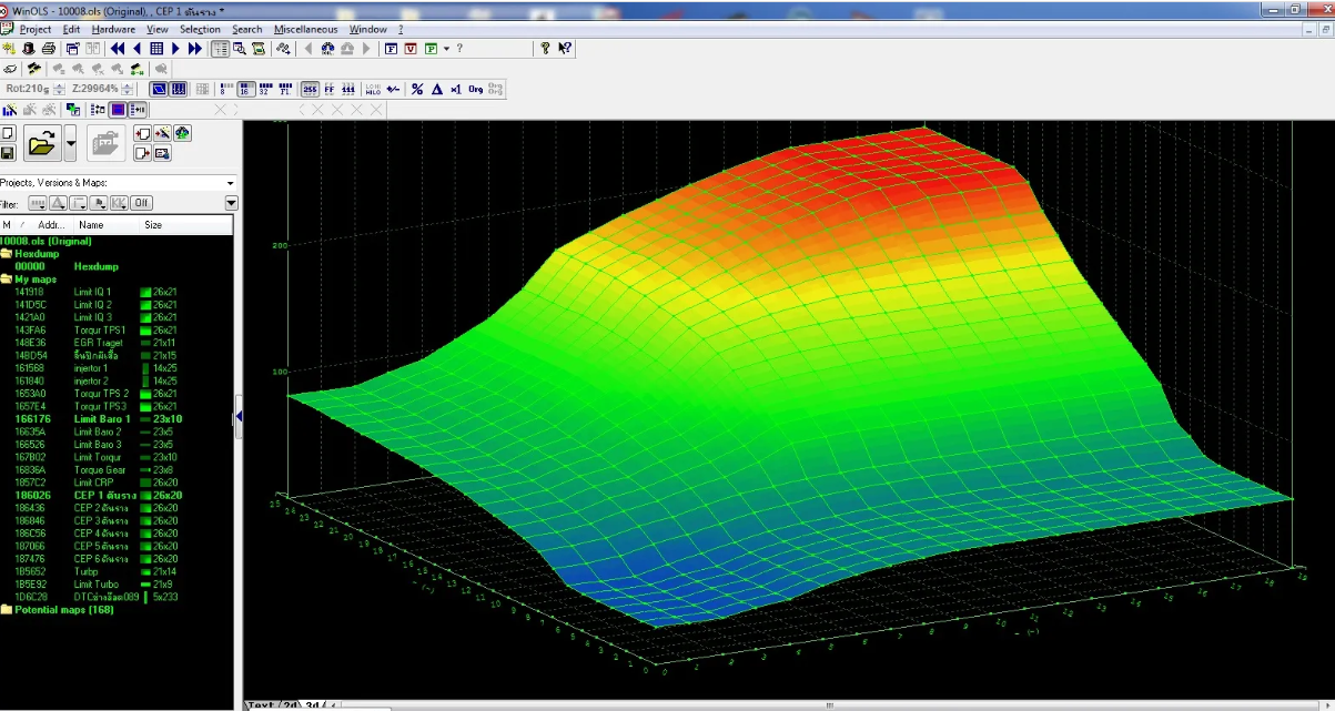 WinOLS 2.24 โปรแกรมเขียน แก้ไข ไฟล์ Remap พร้อมวิดีโอสอนติดตั้งโปรแกรม ...